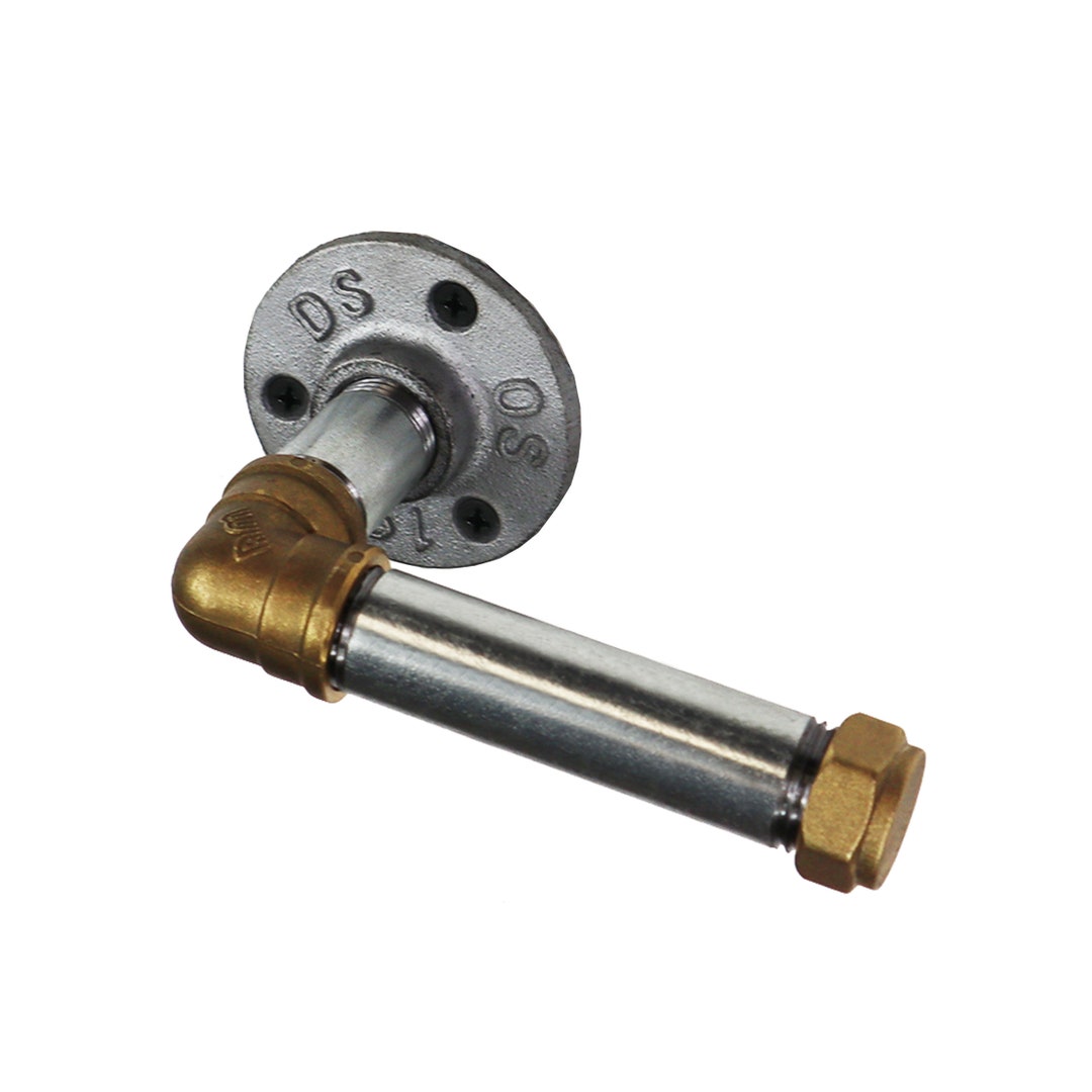 Pipe Curtain Tie Backs (pair) | Industrial Style Curtain Tie Backs ...