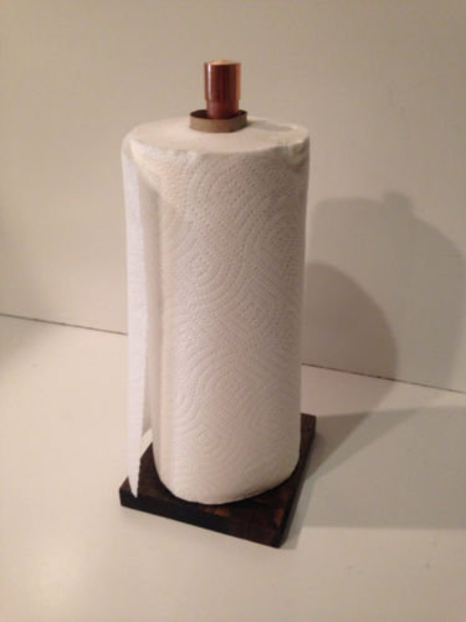 COPPER PIPE Kitchen Roll Holder INDUSTRIAL Pipe Style - Etsy