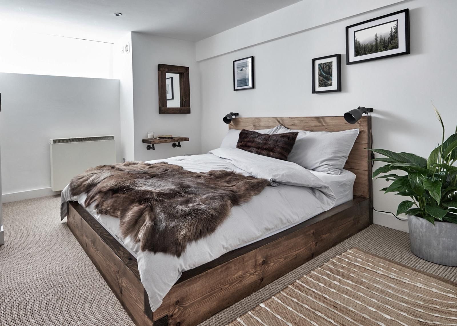 Solid Wood Bed | Any Size | Reclaimed Timber Style | Solid Wood ...