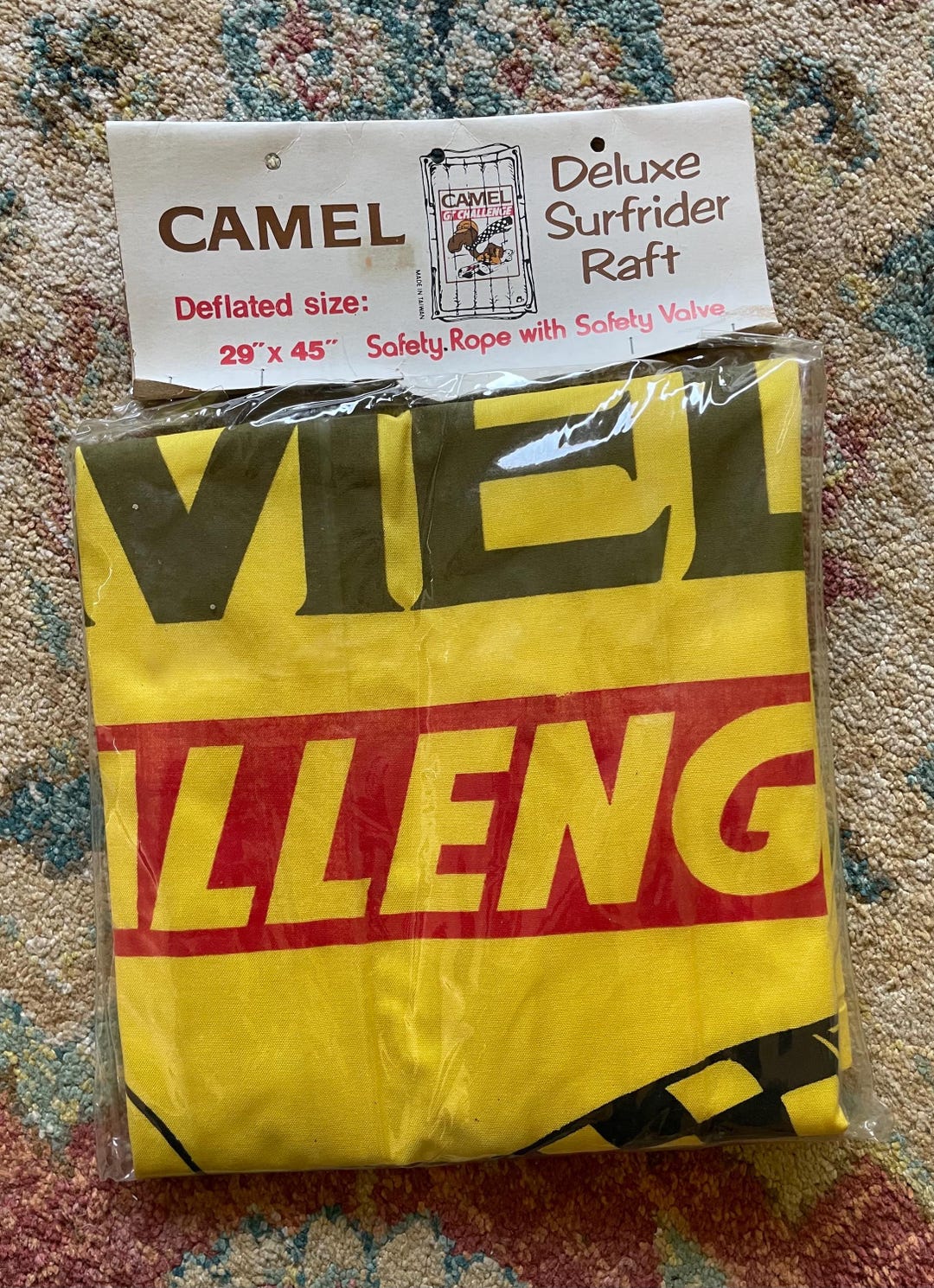 Vintage NOS Camel GT Challenge Car Racing Deluxe Surfrider Raft Pool ...