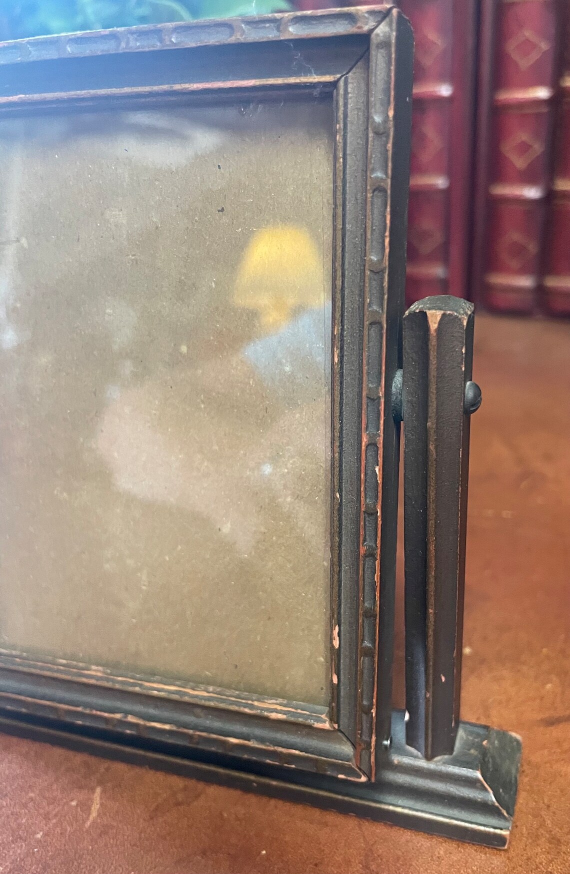 Antique Small Desktop Tilting Photo Frame 3 1/4 X 4 1/4 Photo - Etsy