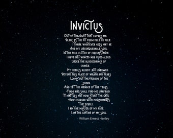 Invictus Poem Wallpaper