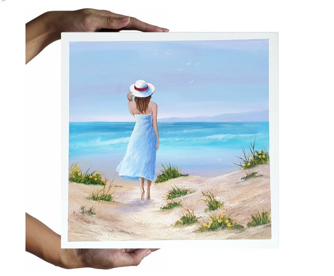 12x12 Painting Mini Canvas Wow Art Best Selling Items Beach Gallery ...