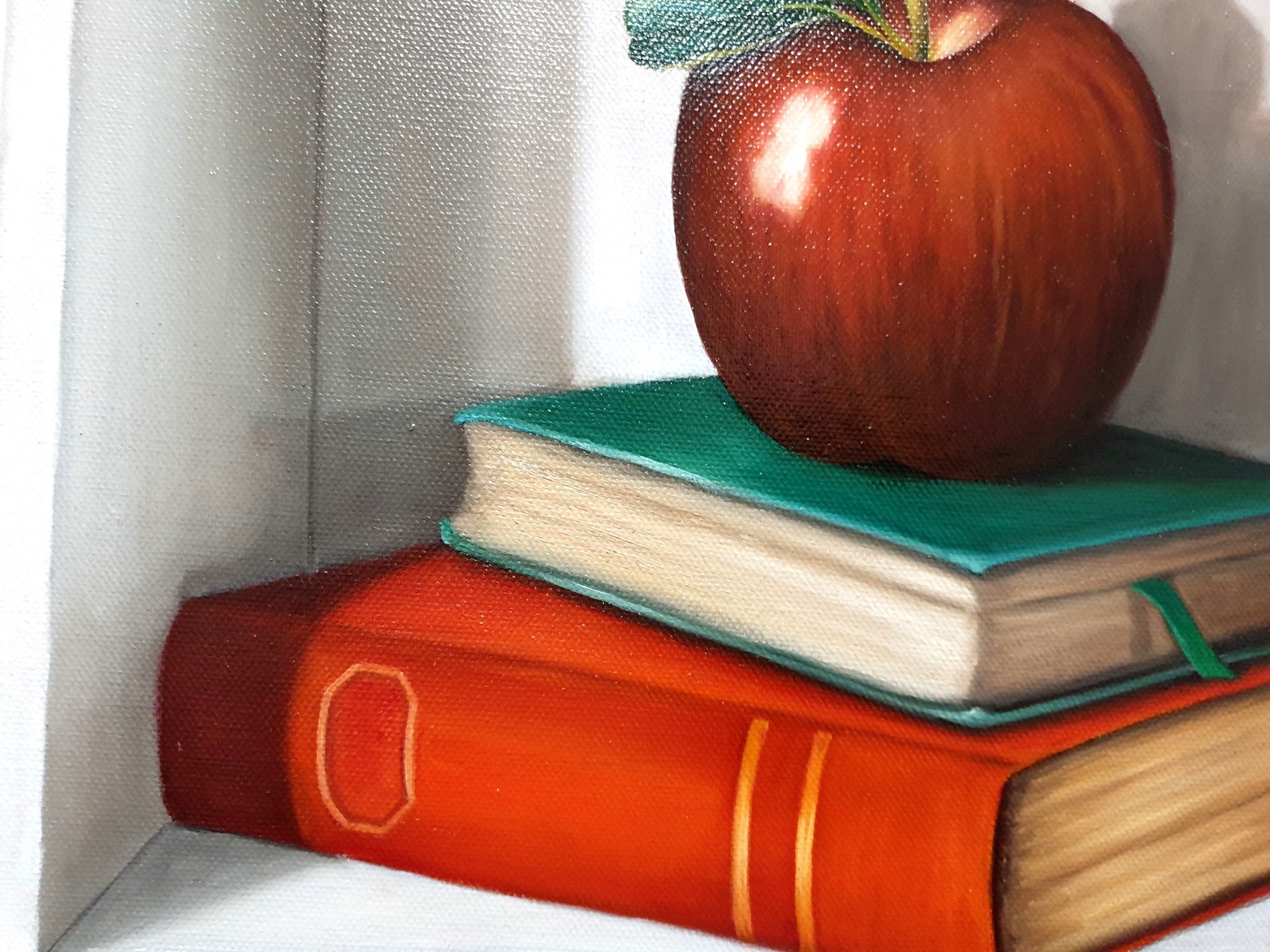 3d Optical Illusion Painting Apple Wall Art Op Fruit Trompe - Etsy
