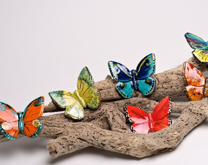 Ceramic Butterfly - Etsy UK