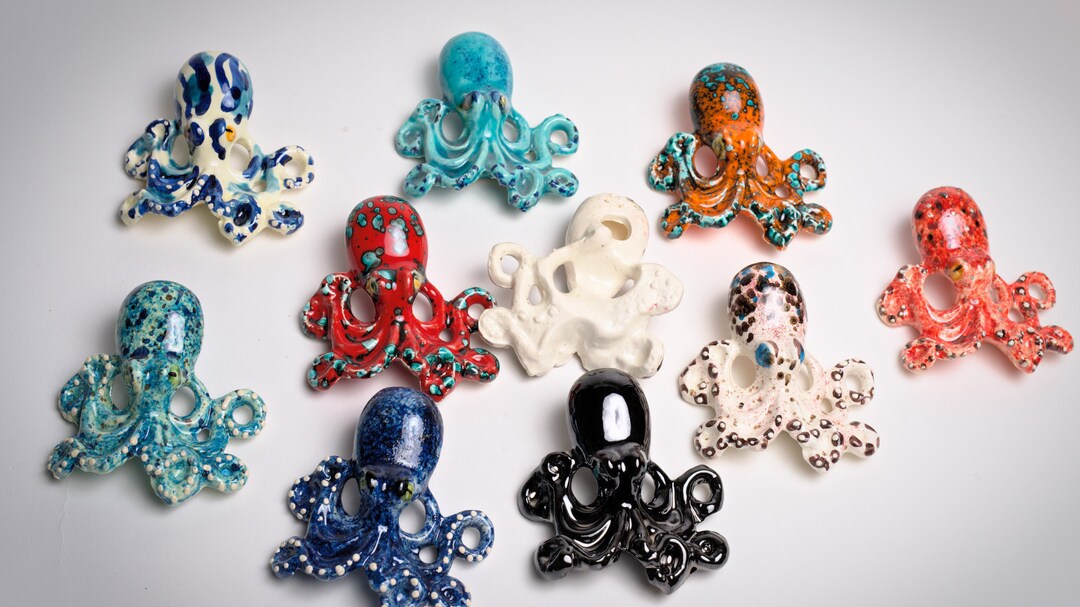 Ceramic Octopus - Etsy