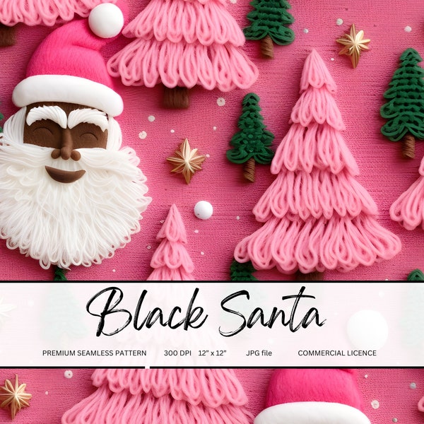 Black Santa - Etsy