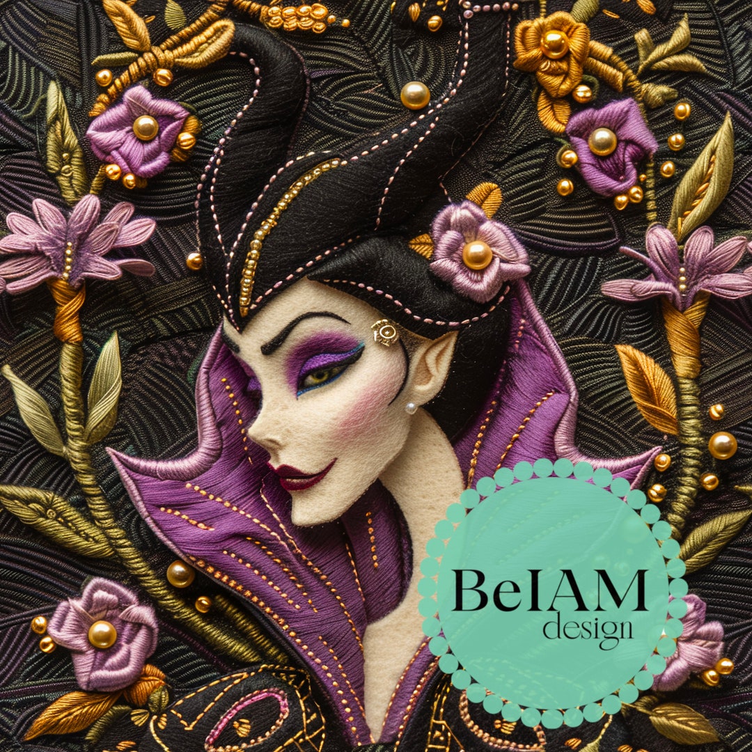 3D Wicked Queen Seamless Pattern Repeating File for Fabric Sublimation ...