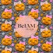 3D Cute Coquette Pumpkins Seamless Pattern Repeating File for Fabric ...