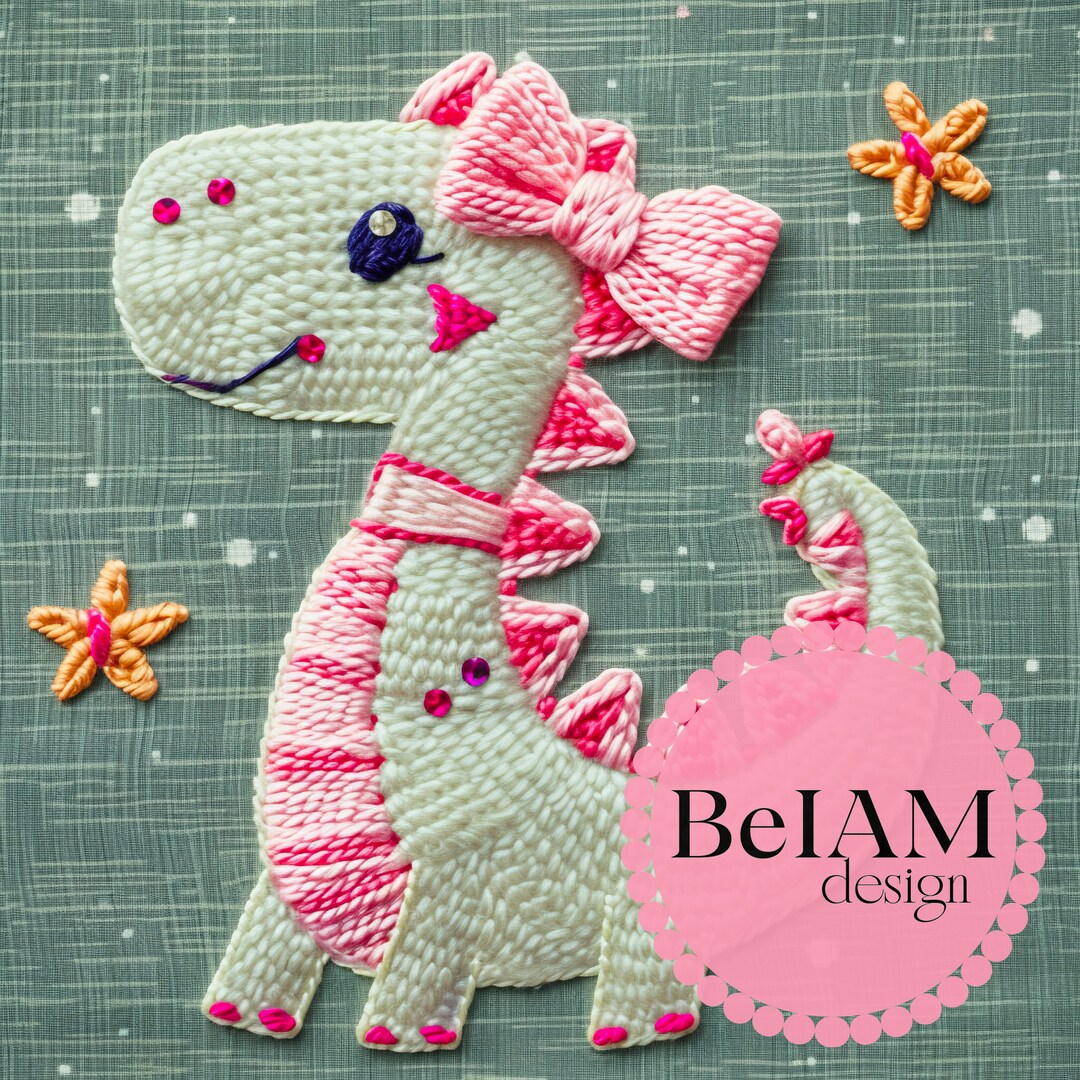 Pink Coquette Dino Seamless Pattern: Fabric Sublimation, Wallpaper (digital File) - Etsy