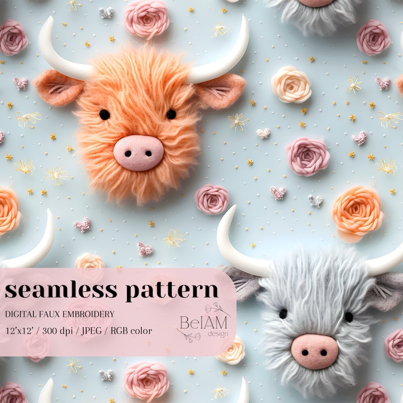 Cow Pattern Patches - Etsy