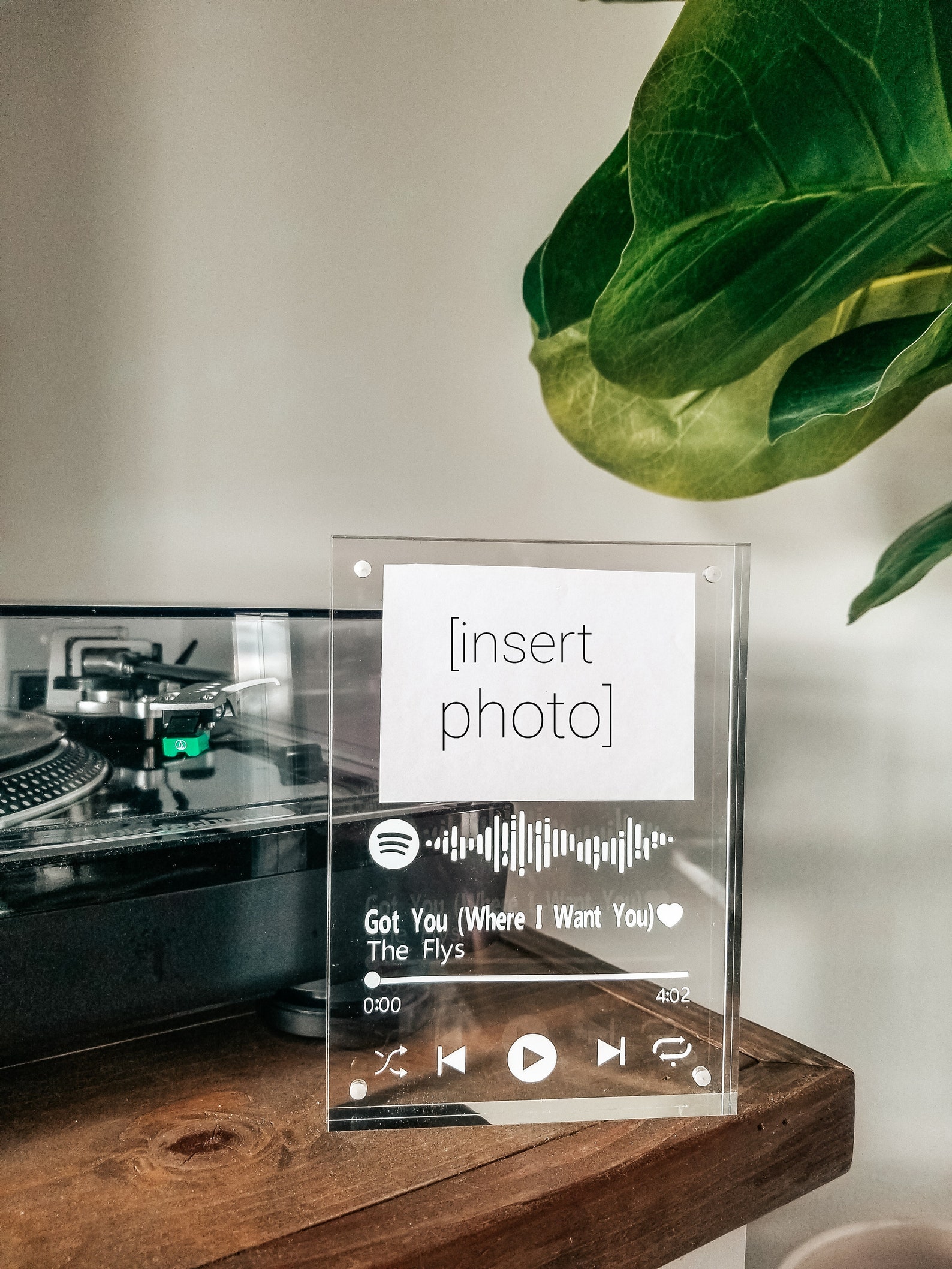 Personalized Custom Acrylic Spotify Song Photo Frame | Etsy Personalized Custom Acrylic Spotify Song Photo Frame | Etsy