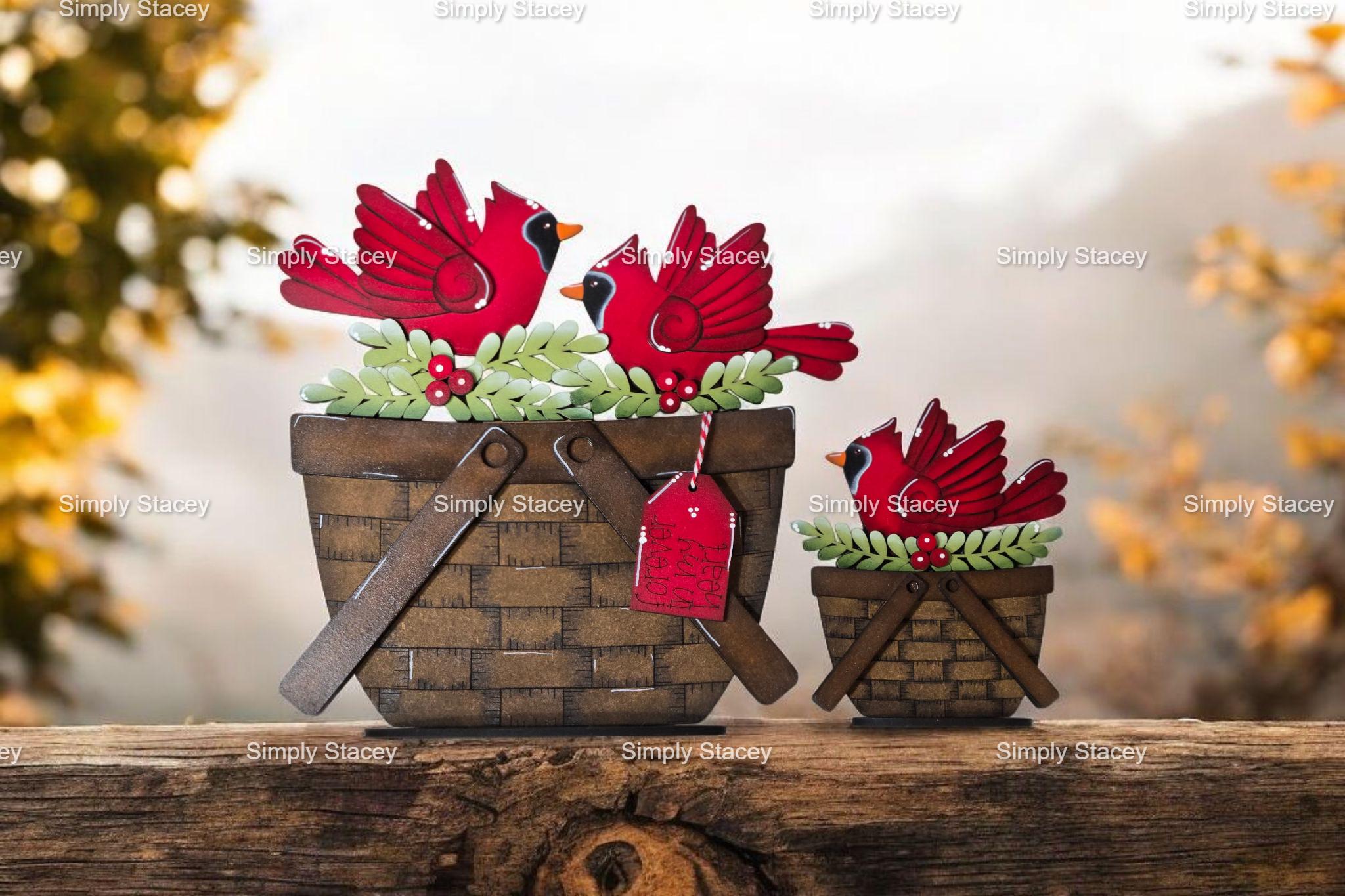 Cardinal Basket Insert for Interchangeable Basket Base, DIY or Hand ...