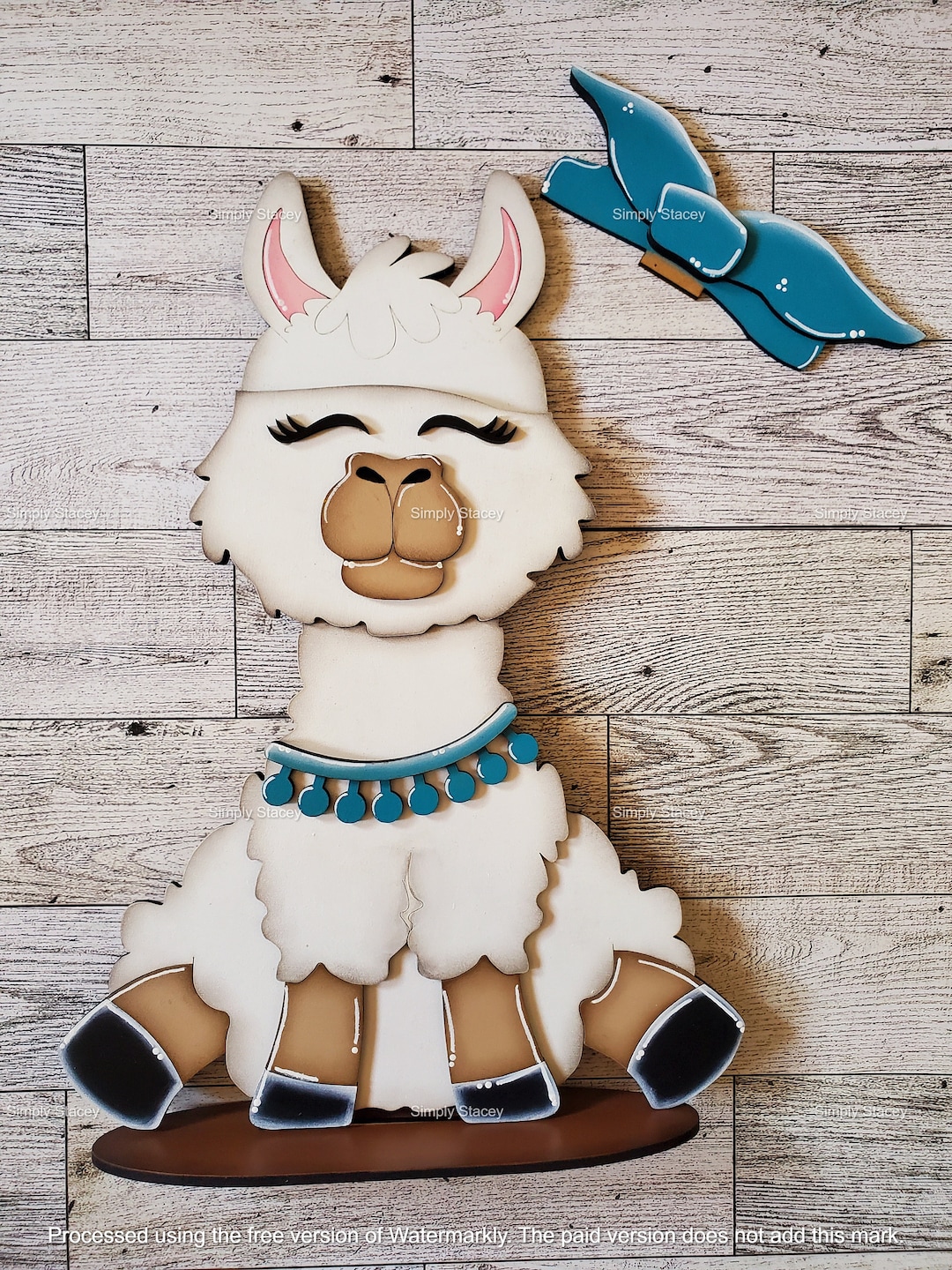 Llama Animal Hats Interchangeable Shelf Sitter DIY Kit or Painted ...