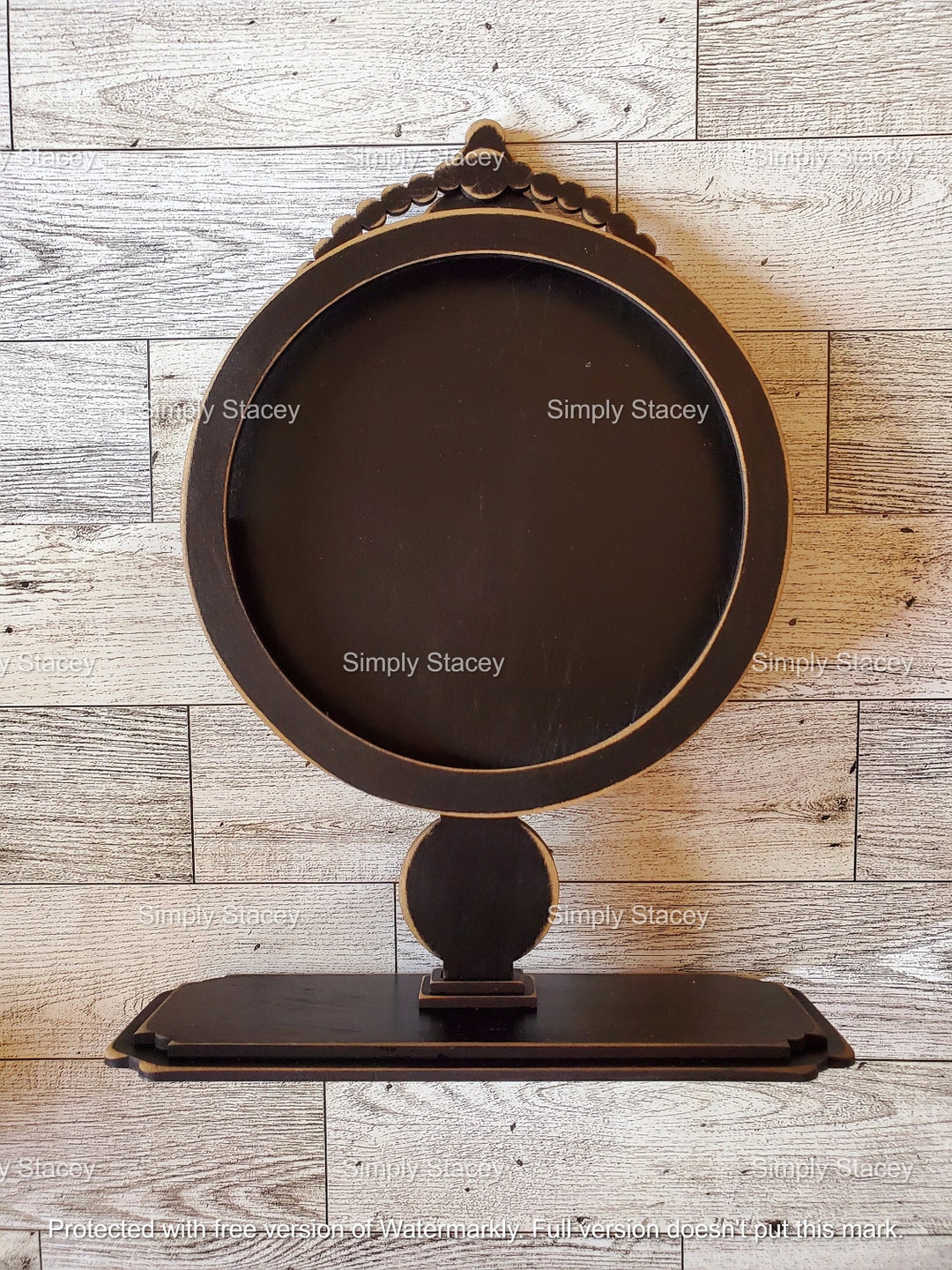 Farmhouse Tabletop Sign Holder, DIY Kit or Hand-painted, Drop In ...