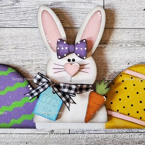 Easter Interchangeable Truck Insert, DIY Kit, or Hand-painted, Easter Craft Kit, Interchangeable ...