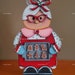 Mrs. Claus Shelf Sitter: Hand-painted Christmas Decor or DIY Wood Kit ...