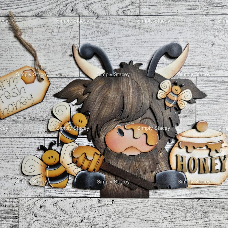 Highland Cow Basket Diy - Etsy