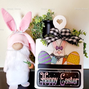 Easter Interchangeable Truck Insert, DIY Kit, or Hand-painted, Easter Craft Kit, Interchangeable ...