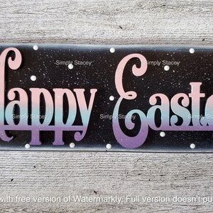 Easter Interchangeable Truck Insert, DIY Kit, or Hand-painted, Easter Craft Kit, Interchangeable ...