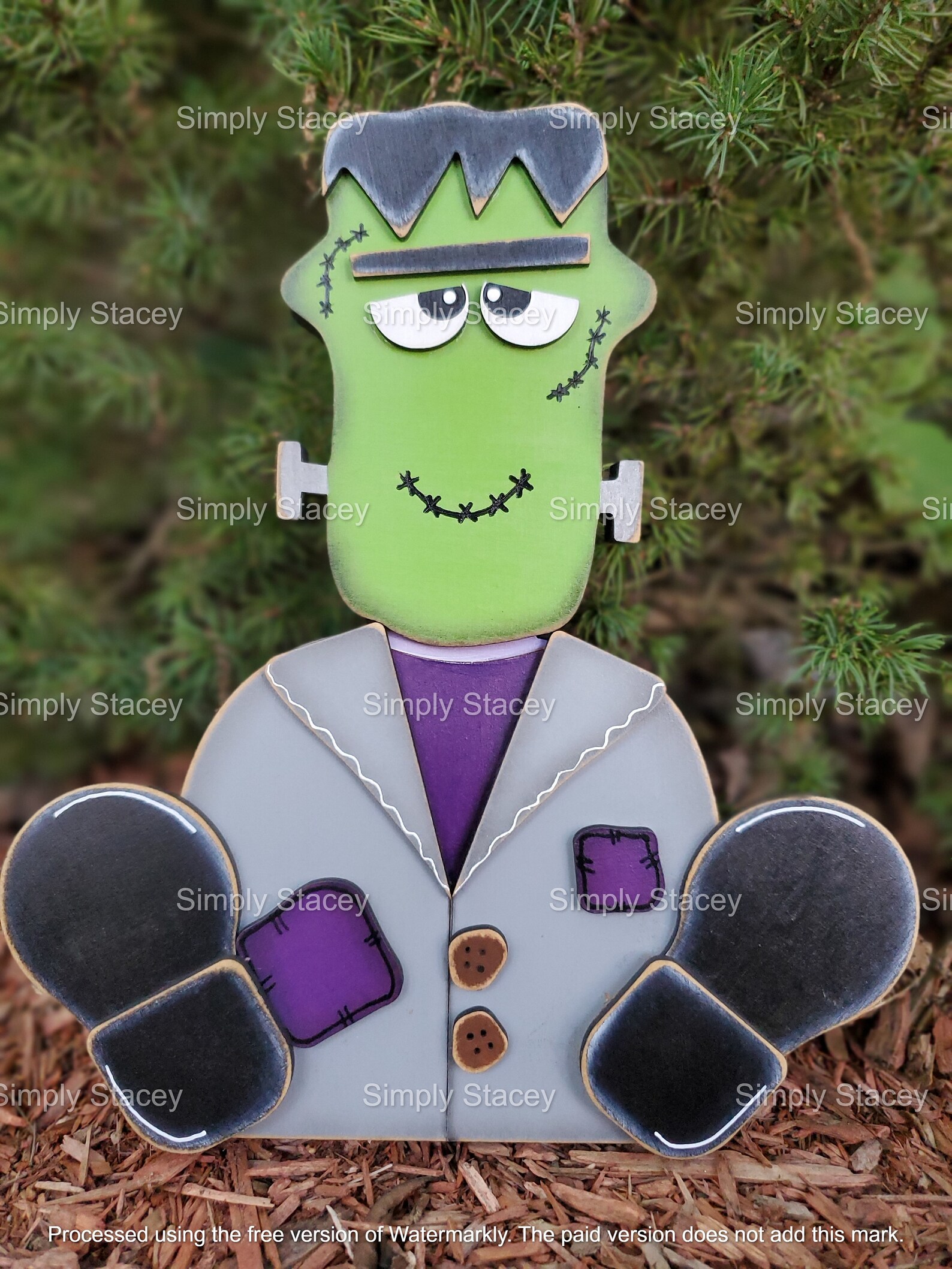 Frankenstein Primitive Shelf Sitter, DIY Kit, or Hand-painted ...