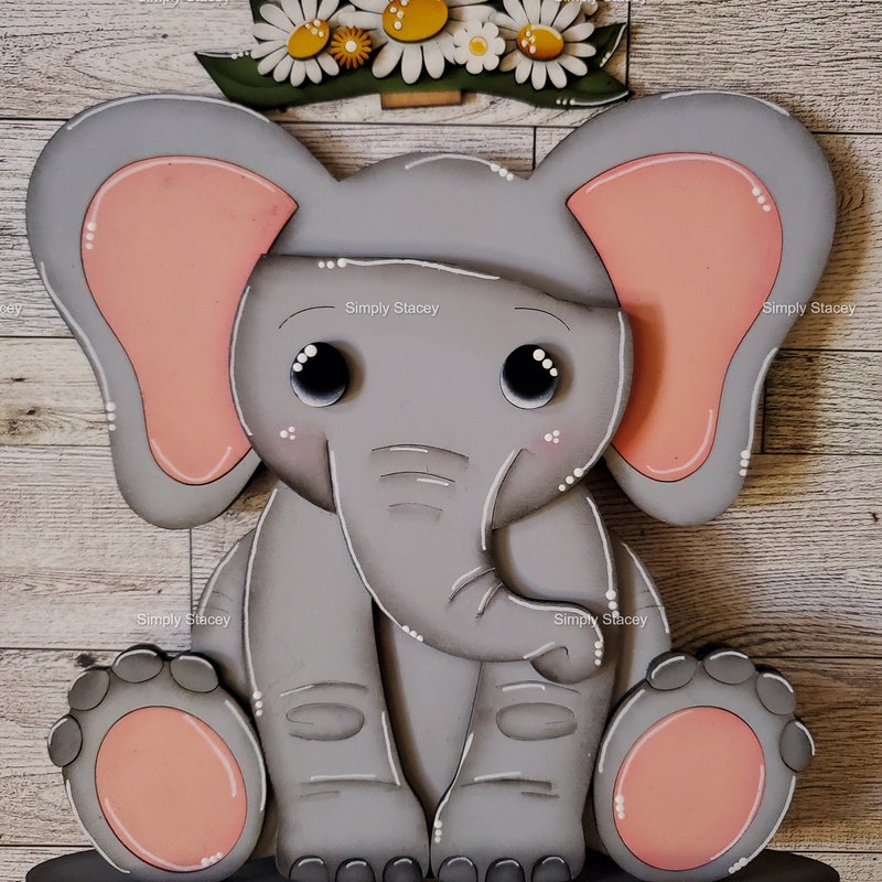 Elephant Wood Sign - Etsy