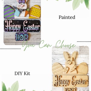 Easter Interchangeable Truck Insert, DIY Kit, or Hand-painted, Easter Craft Kit, Interchangeable ...