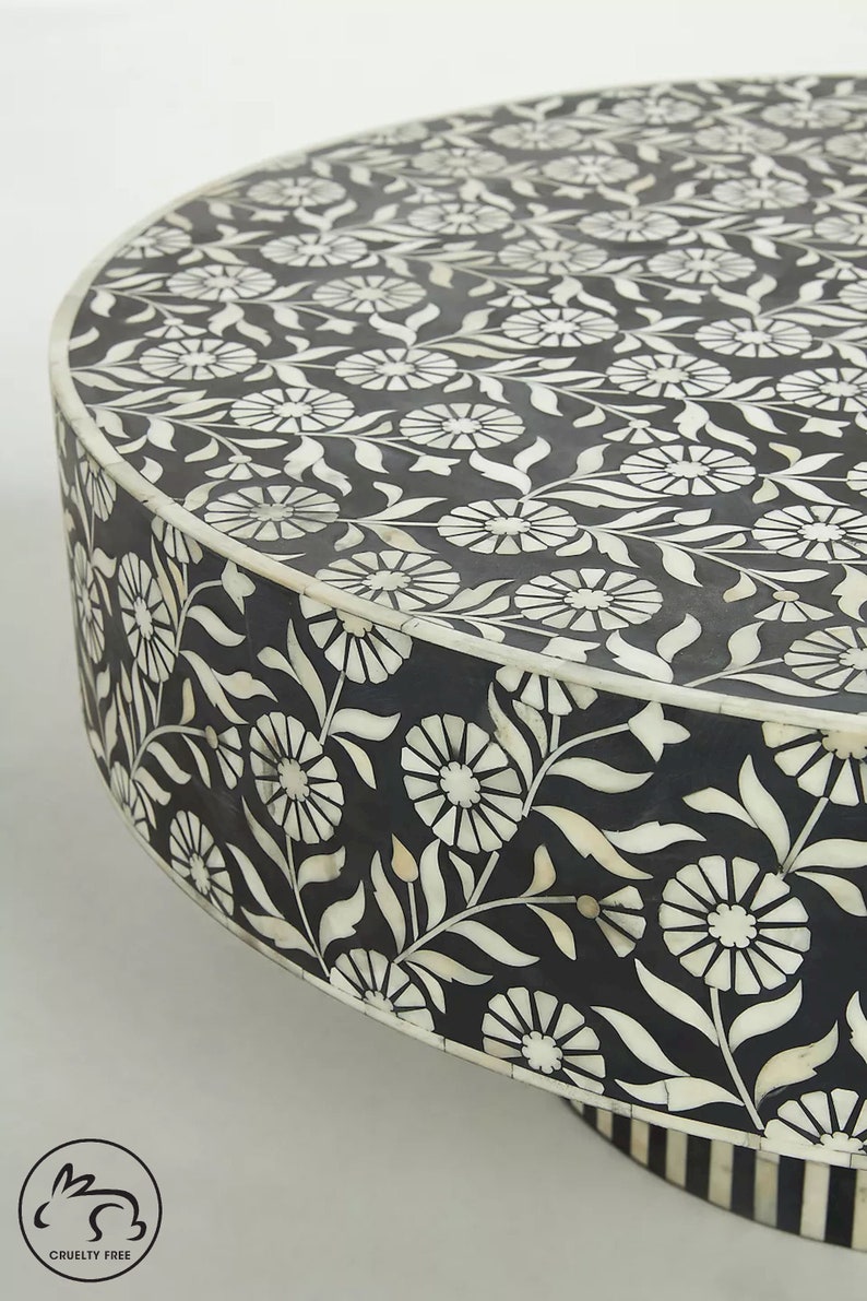 Handmade Bone Inlay Coffee Table Camel Bone Inlay Table Bone - Etsy