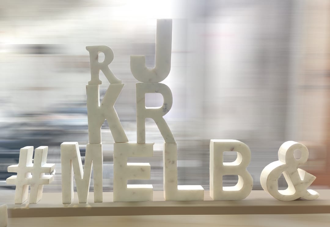 Personalised Letters, Marble Letters, White Marble Wall Letter, Marble ...