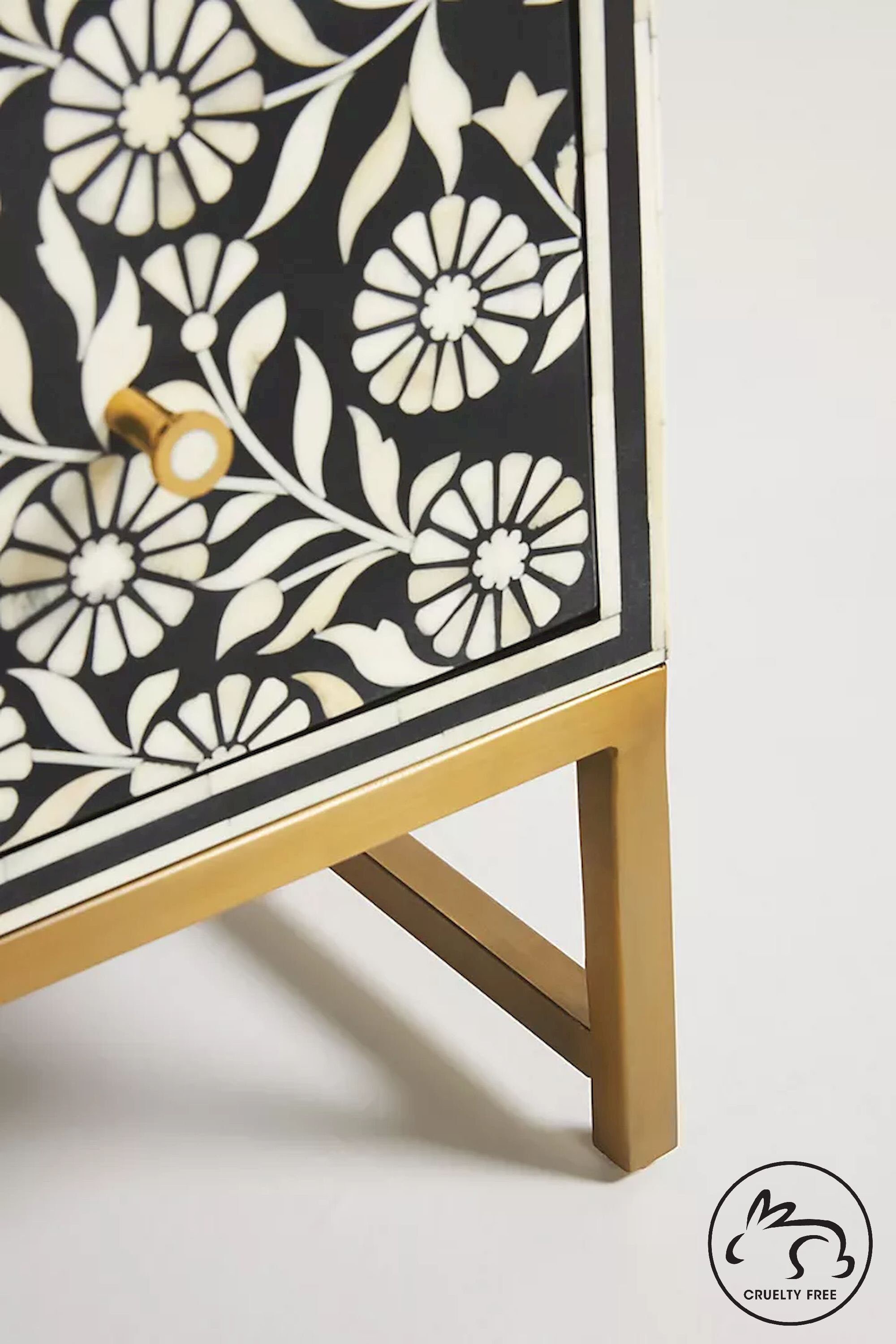 Bone Floral Inlay 6 Drawers Chest of Drawers Bone Inlay - Etsy