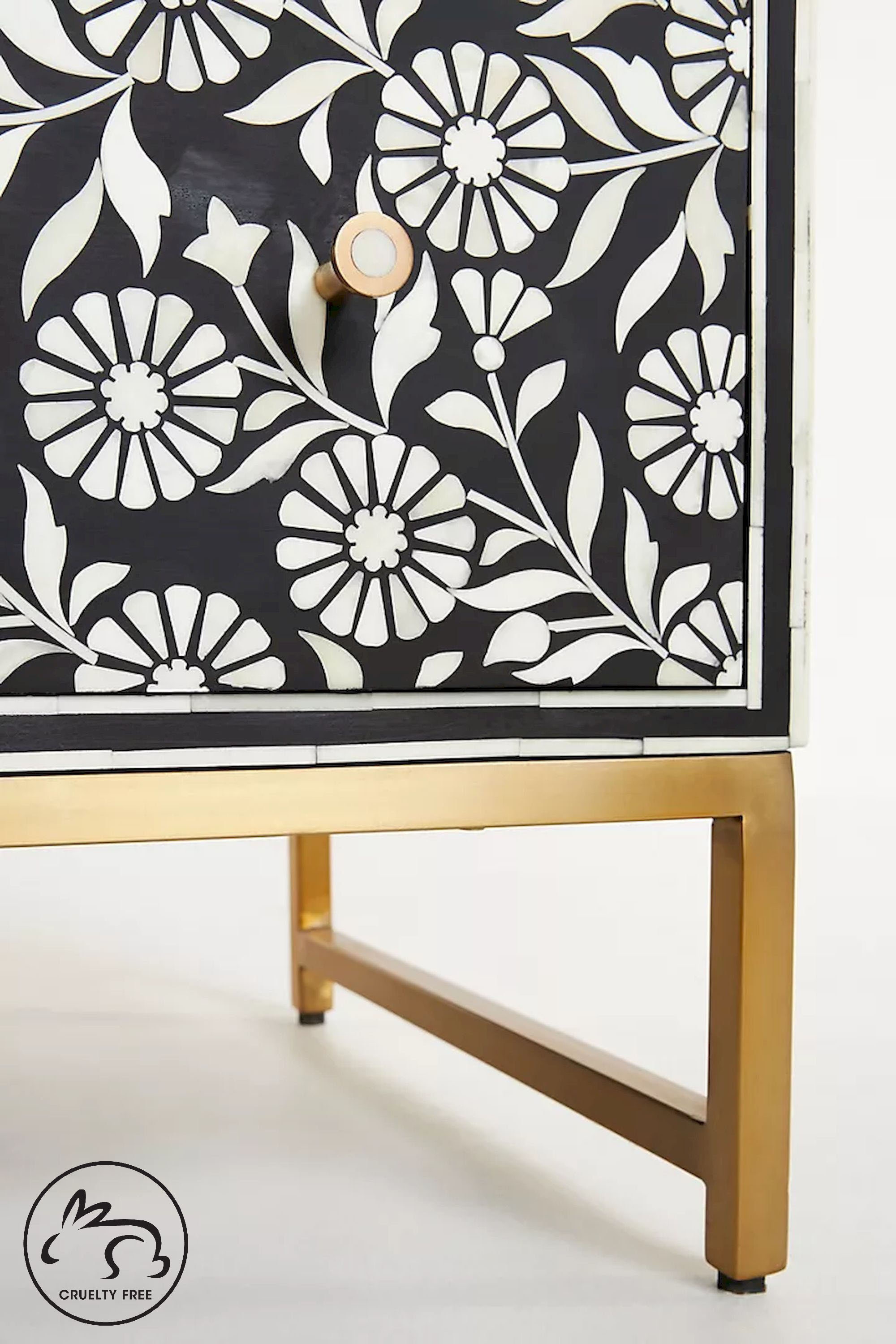 Bone Floral Inlay 6 Drawers Chest of Drawers Bone Inlay - Etsy