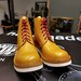 Handmade Cockney Casual Boots. Yellow Mustard Genuine Soft and Confty ...