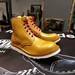 Handmade Cockney Casual Boots. Yellow Mustard Genuine Soft and Confty ...