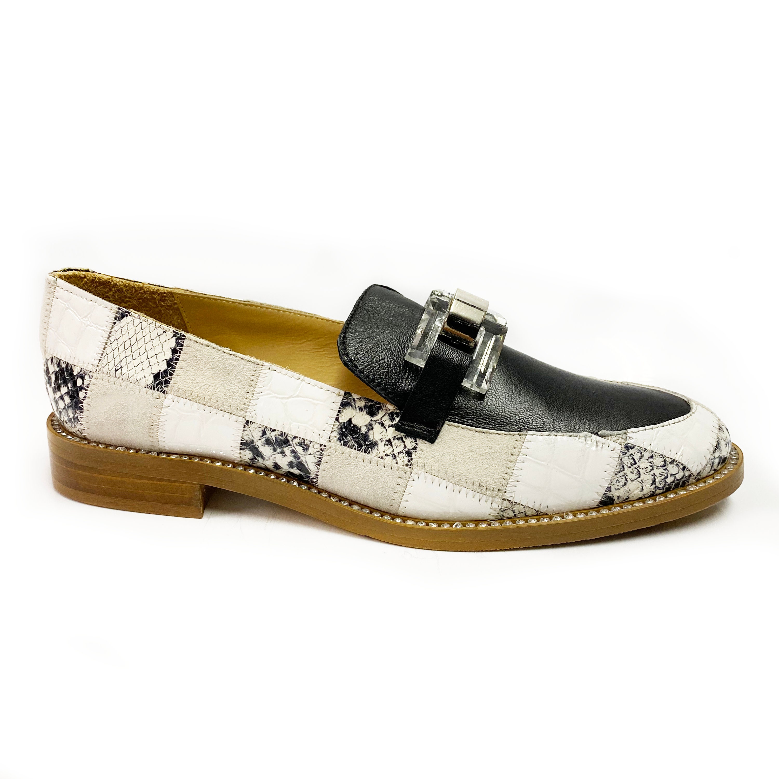 Black & White Loafer SAMPLE - Etsy UK