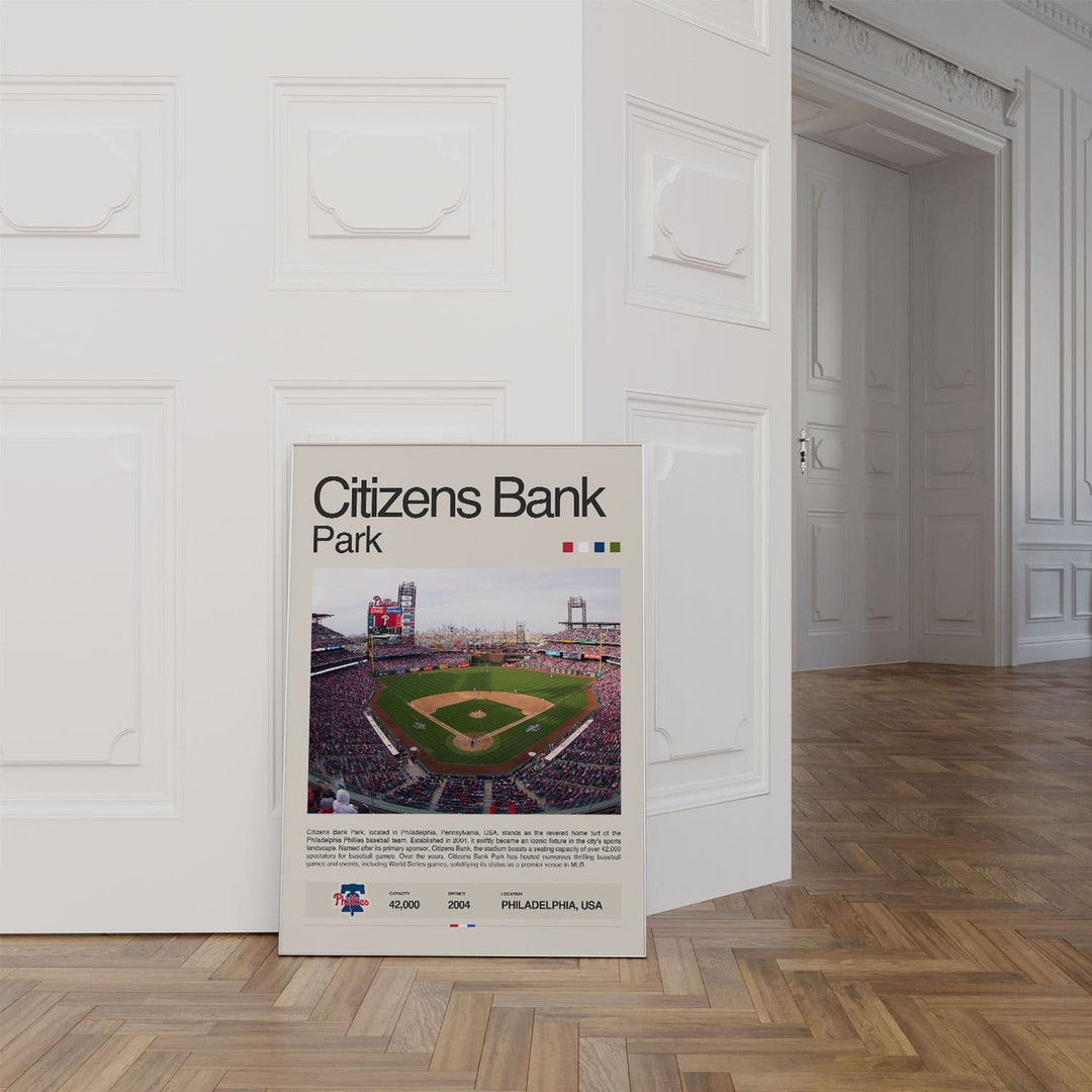 Citizens Bank Park Poster, Philadelphia Phillies Poster Print, MLB ...