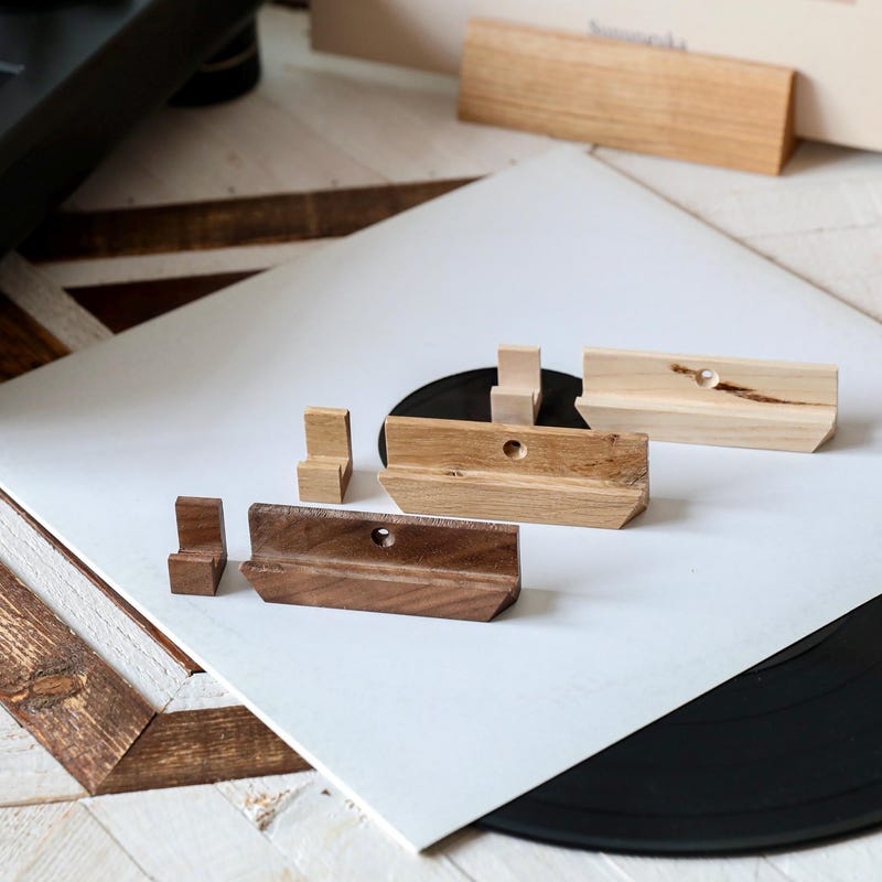 Record Display Shelf Oak - Etsy