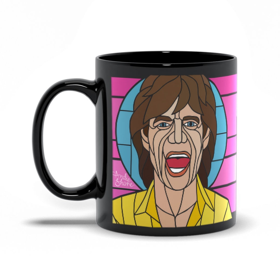 Mick Jagger Mug Rolling Stones Gift - Etsy
