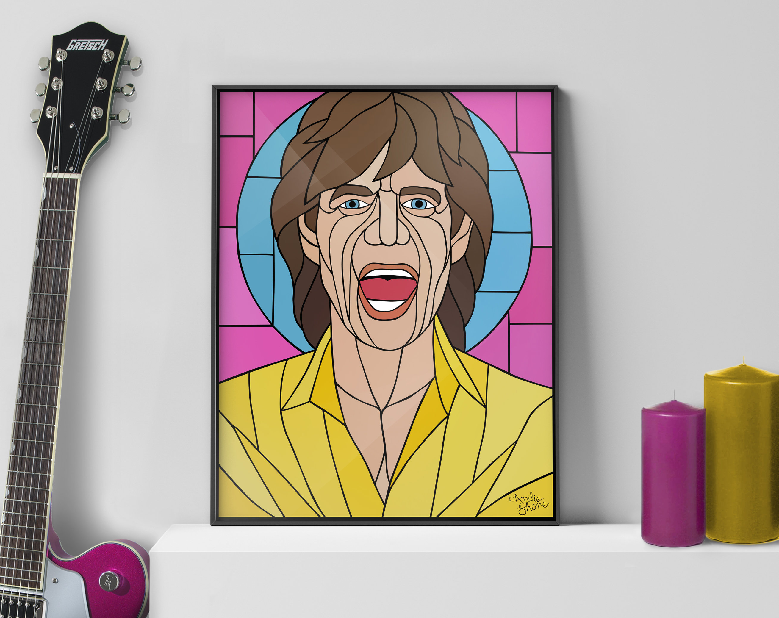 Mick Jagger Poster | Rolling Stones Poster - Etsy