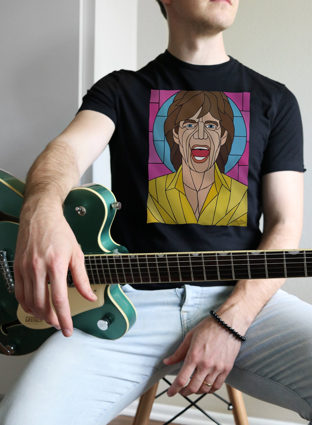 Mick Jagger T-shirt Rolling Stones Tshirt - Etsy Ireland