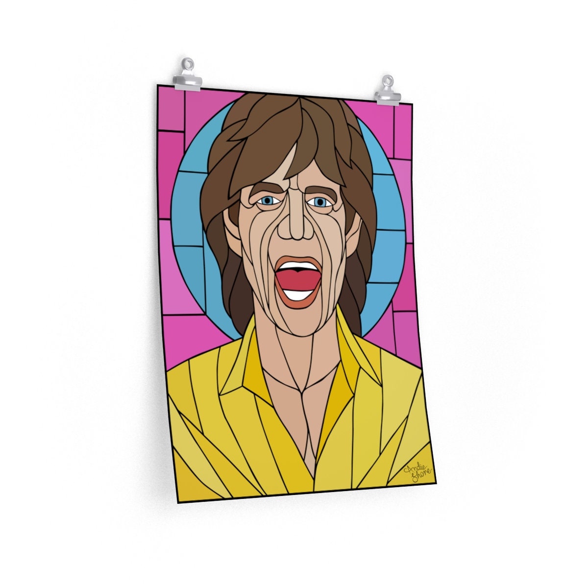Mick Jagger Poster | Rolling Stones Poster - Etsy