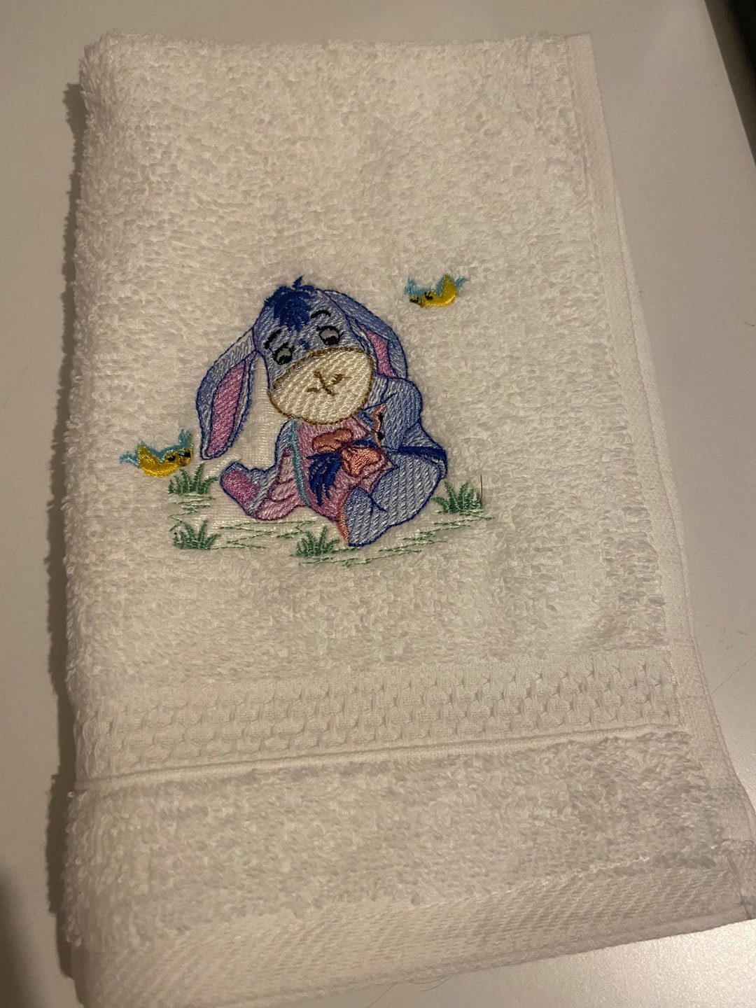 Eeyore Donkey Towel in Winny the Pooh / White Sponge Hand/face/hair ...