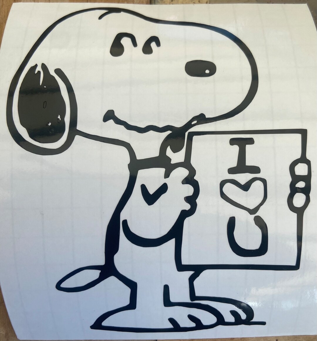 Snoopy Sticker Waterproof Sticker, Letterbox Decoration, Car, House ...