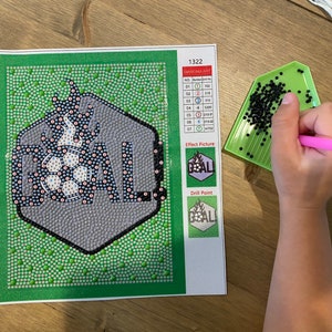 Soccer Diamond Art Kit - Etsy