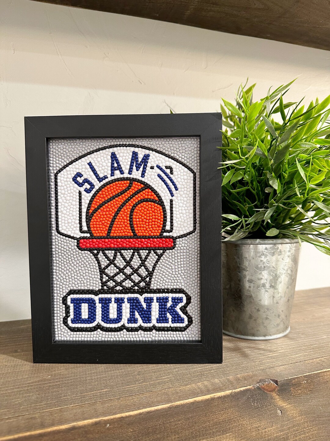 Slam Dunk Basketball Diamond Art Kit - Etsy