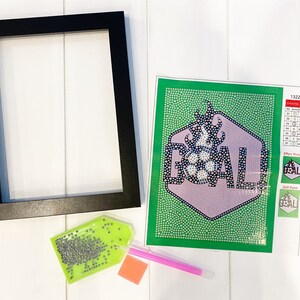 Soccer Diamond Art Kit - Etsy