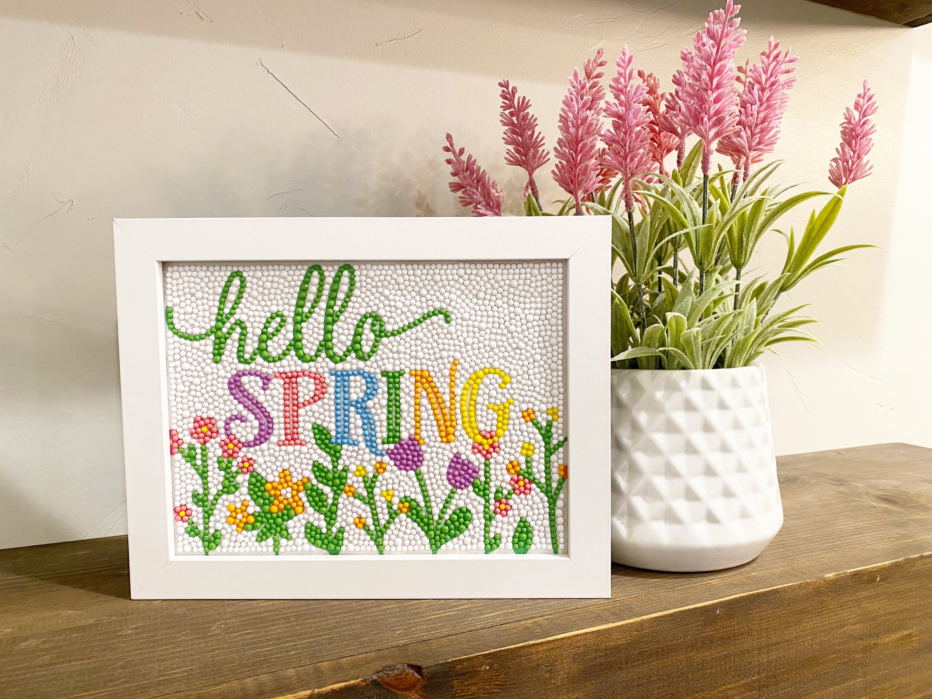 Hello Spring Diamond Art Kit - Etsy