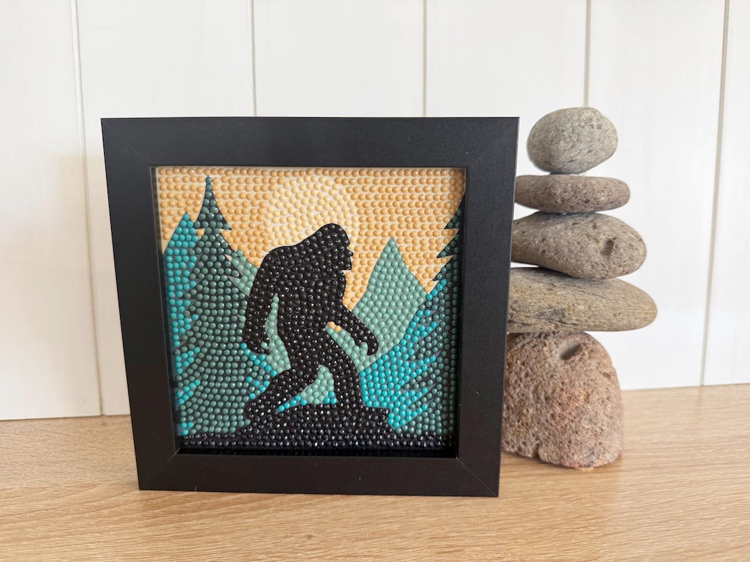 Bigfoot Diamond Art Kit - Etsy
