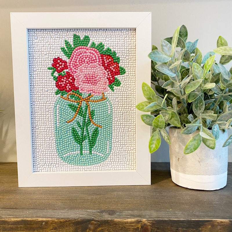 Flower Beads Jar - Etsy