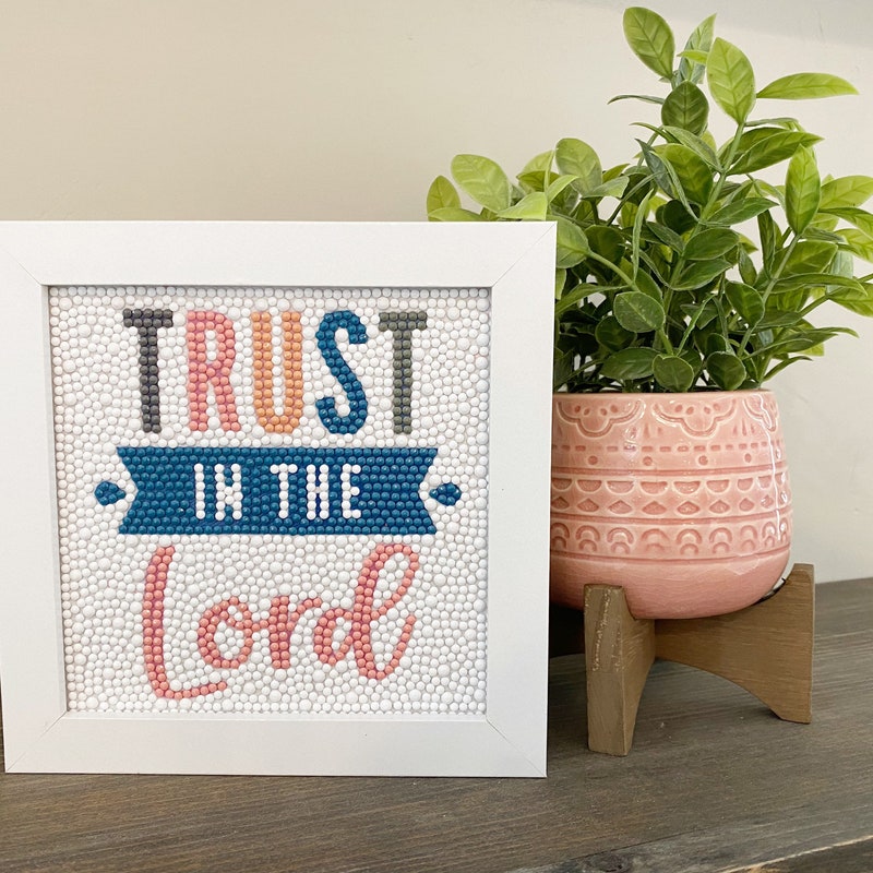 Trust in the Lord Craft - Etsy