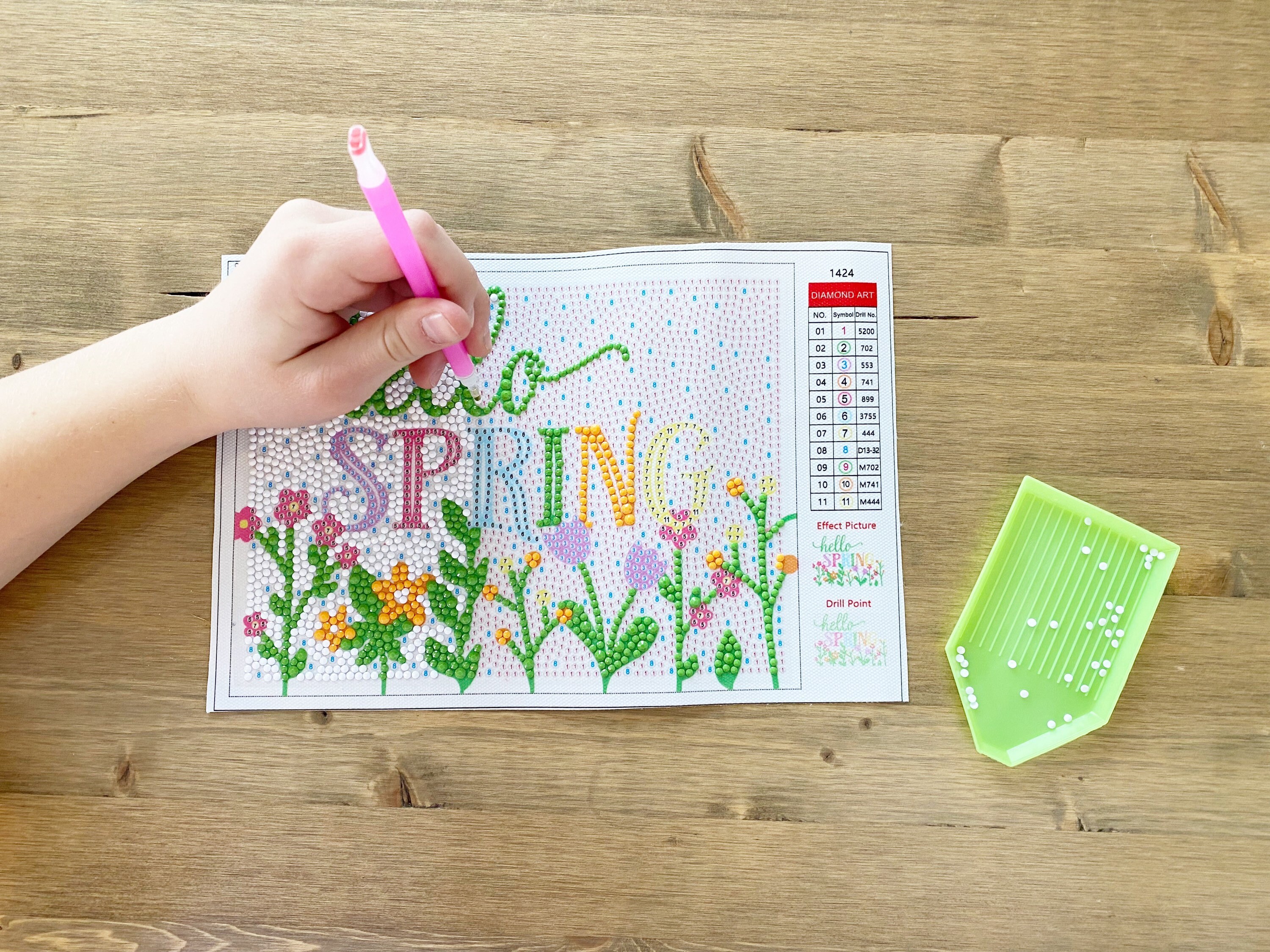 Hello Spring Diamond Art Kit - Etsy